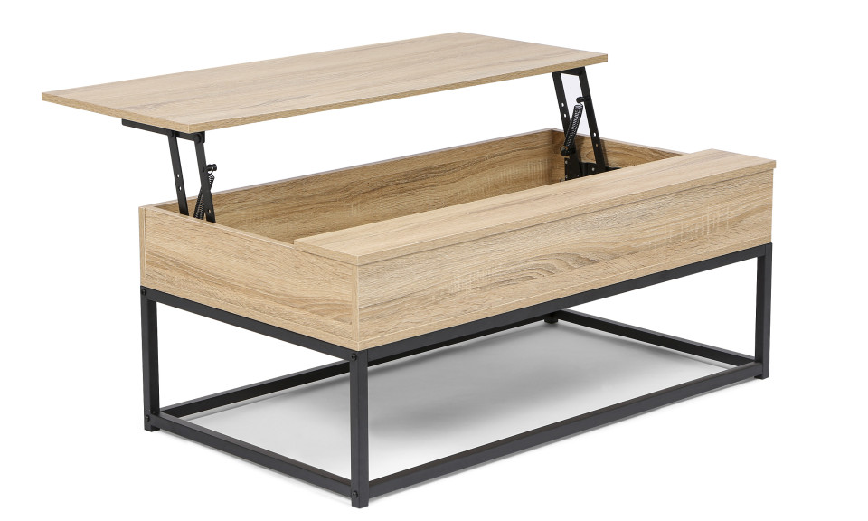 Table basse plateau relevable Memphis